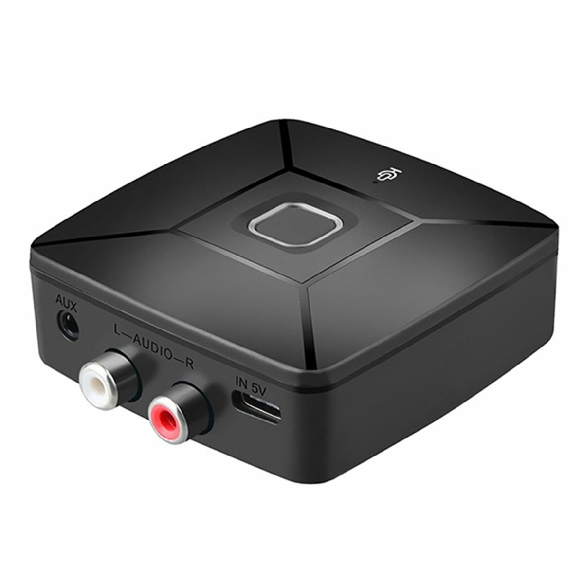 Аудиоприемник Bluetooth 6.0, 3,5 мм AUX на 2 RAC USBC, беспроводной стереомузыкальный адаптер для ПК, телевизора, автомобильного усилителя динамиков