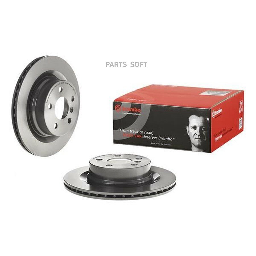 BREMBO 09D11211 Диск тормозной BMW 3 G20 задний вент. D 300мм.