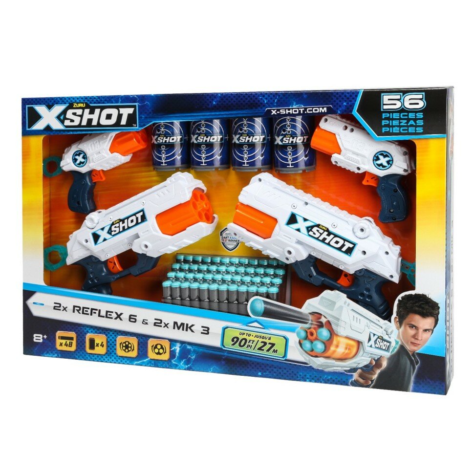 Набор для стрельбы X-SHOT Combo 36226-2019
