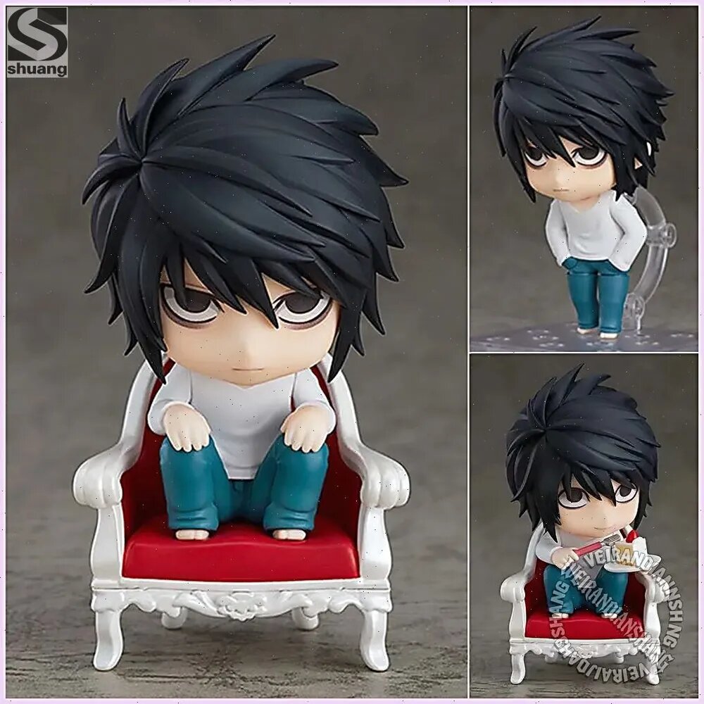 Фигурка Тетрадь смерти Эл Лоулайт / Death Note L Lawliet Подарки для болельщиков (10 см) 1200