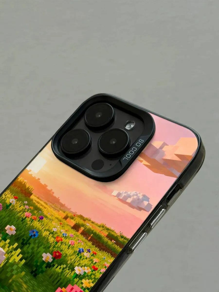 Чехол на iPhone 14 Pro Max minecraft — фото 1