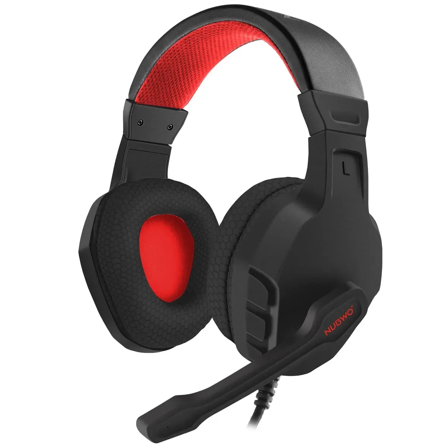 Игровые наушники NUBWO U3 Red с микрофоном