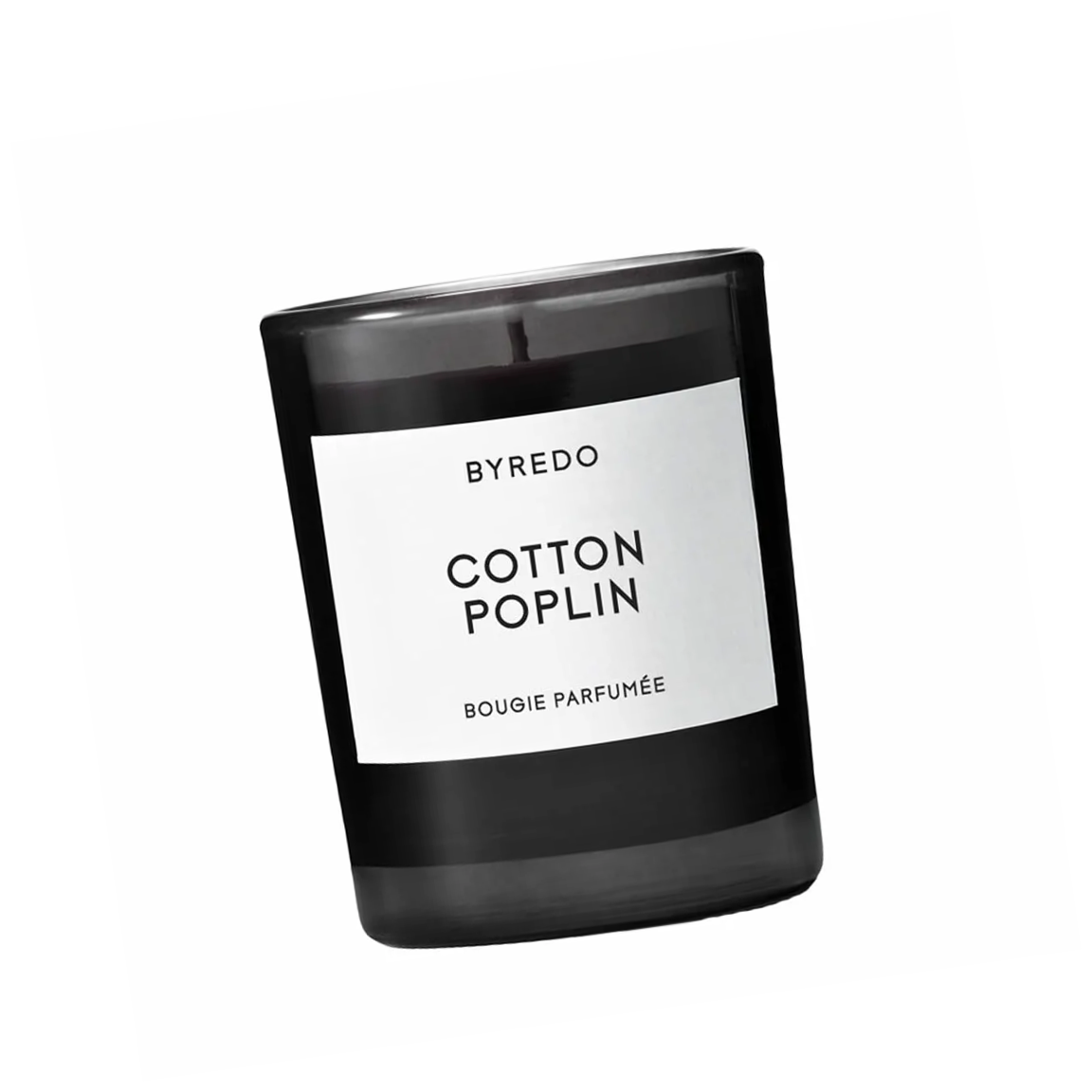Свеча парфюмированная для дома Byredo Cotton Poplin 240 гр / Байредо Коттон Поплин