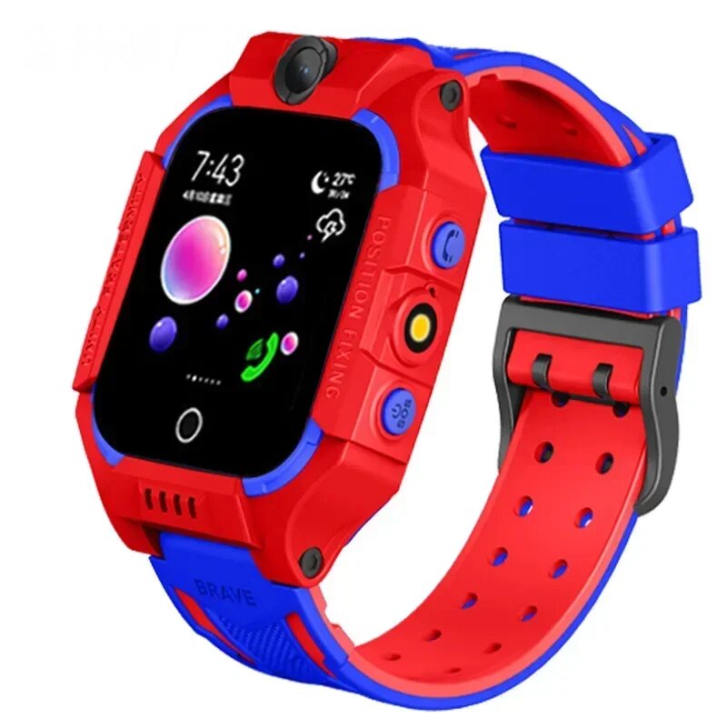 Lenovo 2027 5G детские умные часы с камерой Красный, Red