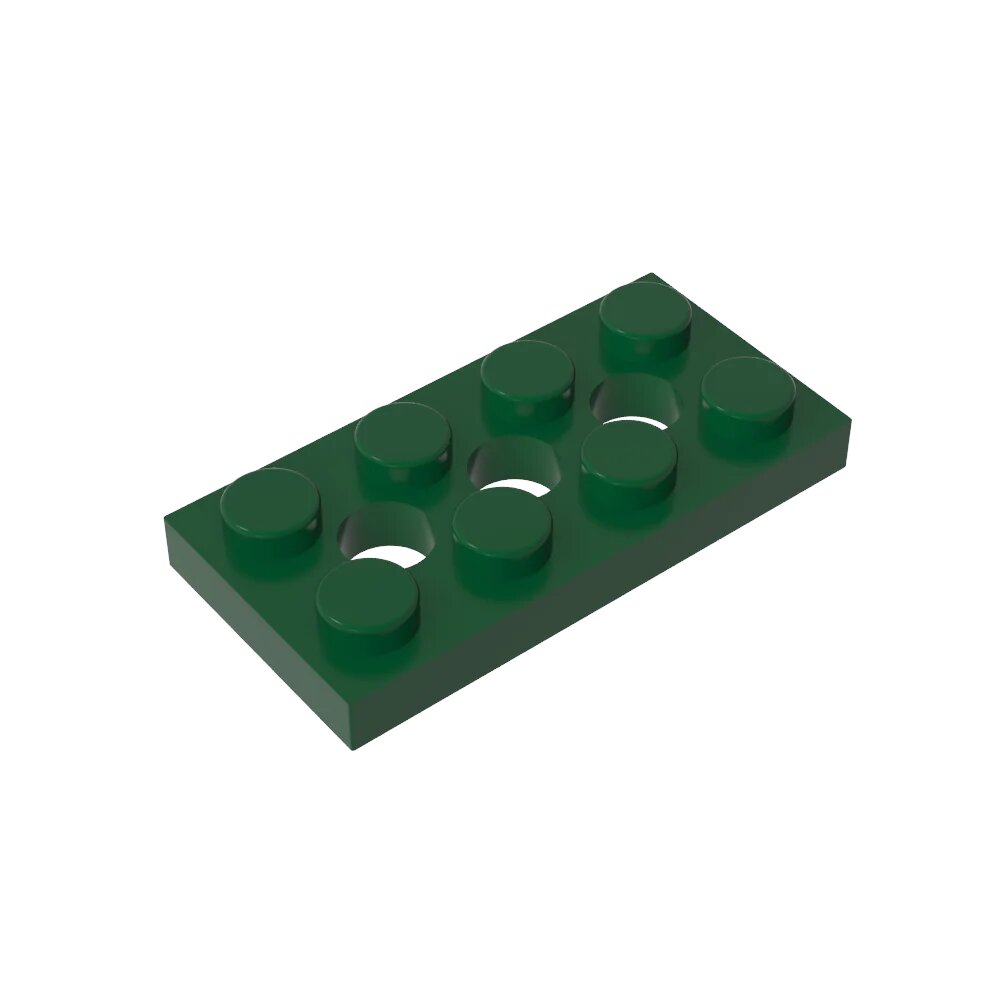 Конструктор gobricks 2X4 3X 4.9 Зеленый, 047
