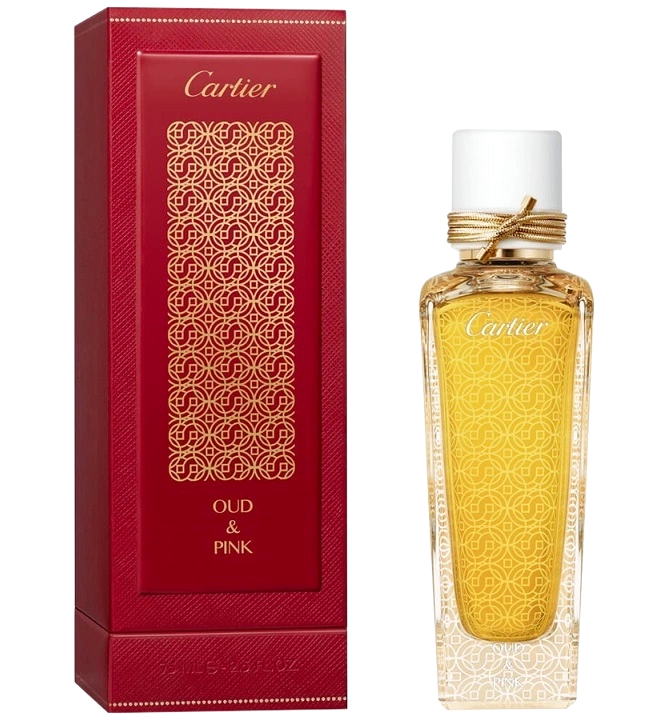 Cartier Oud and Pink духи для мужчин и женщин 45 мл - Картье Уд Энд Пинк элегантный парфюм