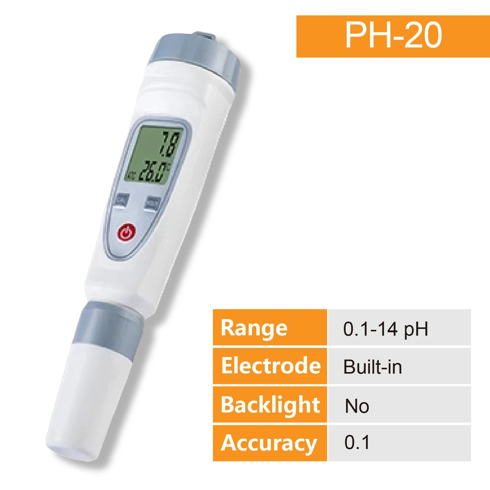Портативный pH-метр CERTEON PH-20W PH-20