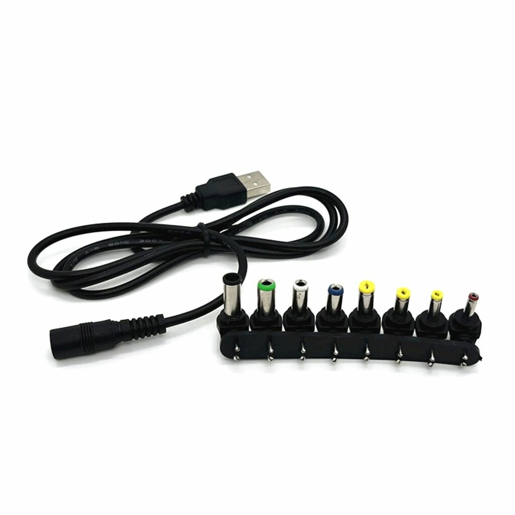 Кабель USB 5V к DC5.5x2.1mm для роутеров, колонок