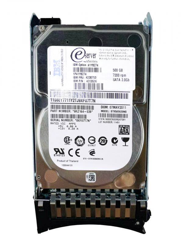 Жесткий диск IBM 42С0536 500Gb SATAII 2,5" HDD