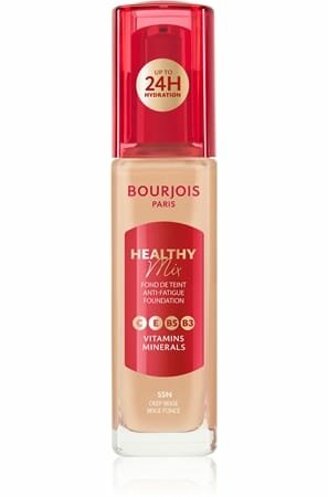 Тональный крем Bourjois Healthy Mix, оттенок 55N Deep Beige, 30 мл