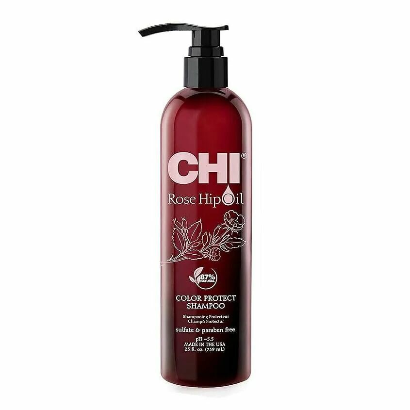 Rose Hip Protection Shampoo Шампунь с маслом шиповника для окрашенных волос 739 мл