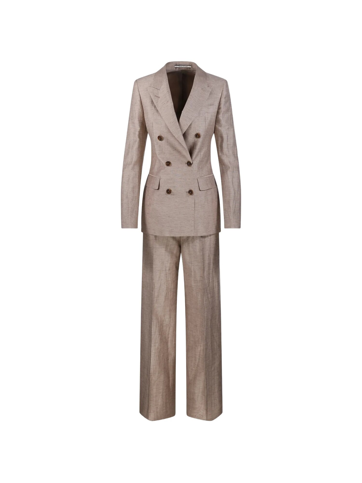 Куртка Double-breasted slub-texture suit
