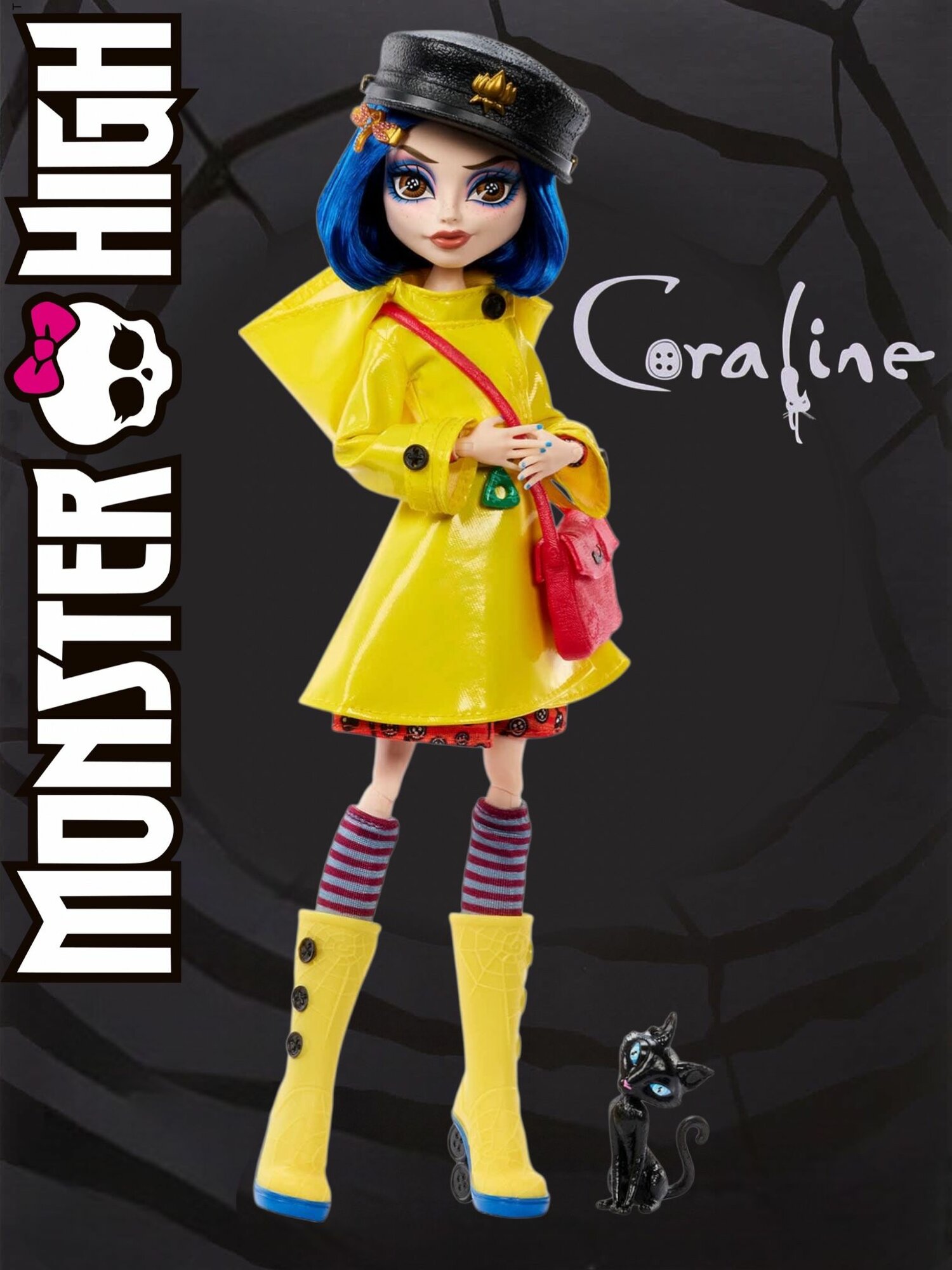 Кукла Monster High Skullector Coraline - Монстр Хай Коралина JHK65