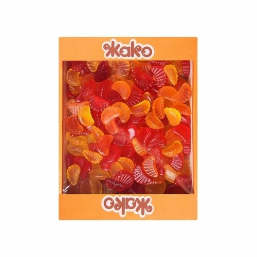 Мармелад дольки Жако с цитрусовым вкусом (без обсыпки сахаром) 1 кг