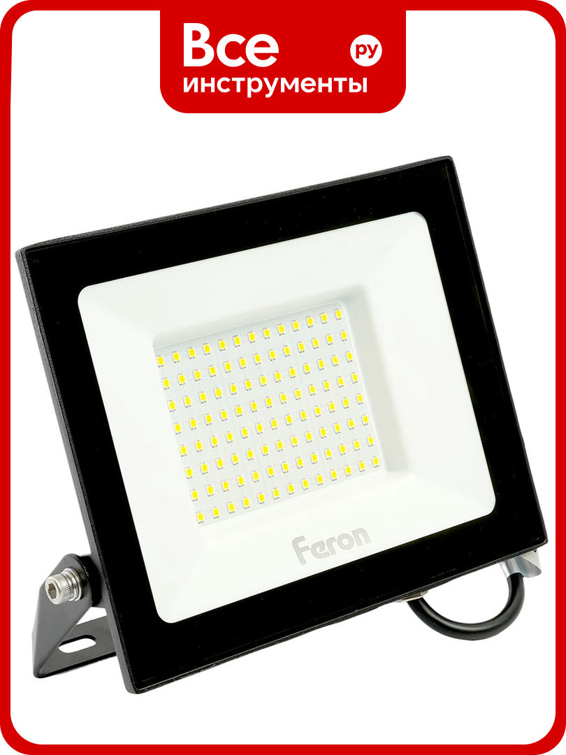Светодиодный прожектор FERON LL-922 IP65 100W 4000K 48108