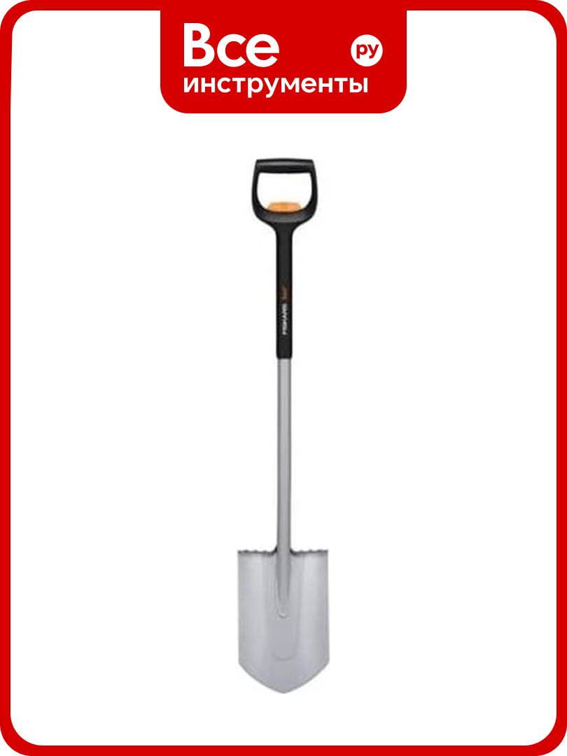 Штыковая телескопическая закругленная лопата Fiskars Xact 1066732
