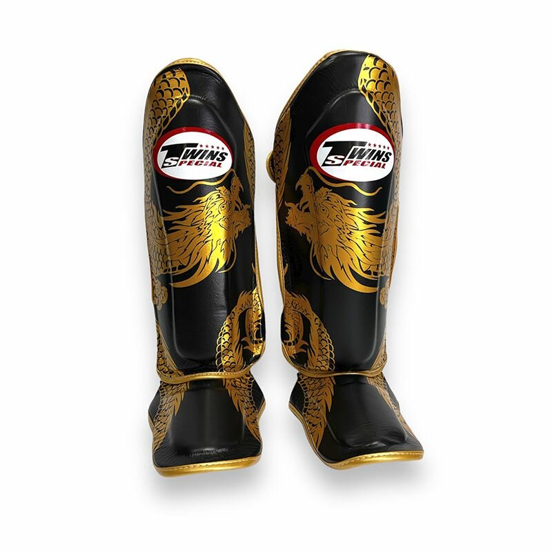 Защита голени Twins FSGL10-49 black gold L