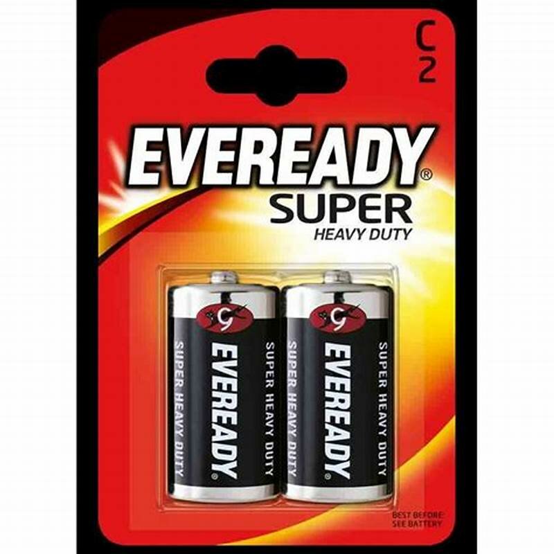 Батарейки SUPER HD C, R-14, EVEREADY, 2 шт