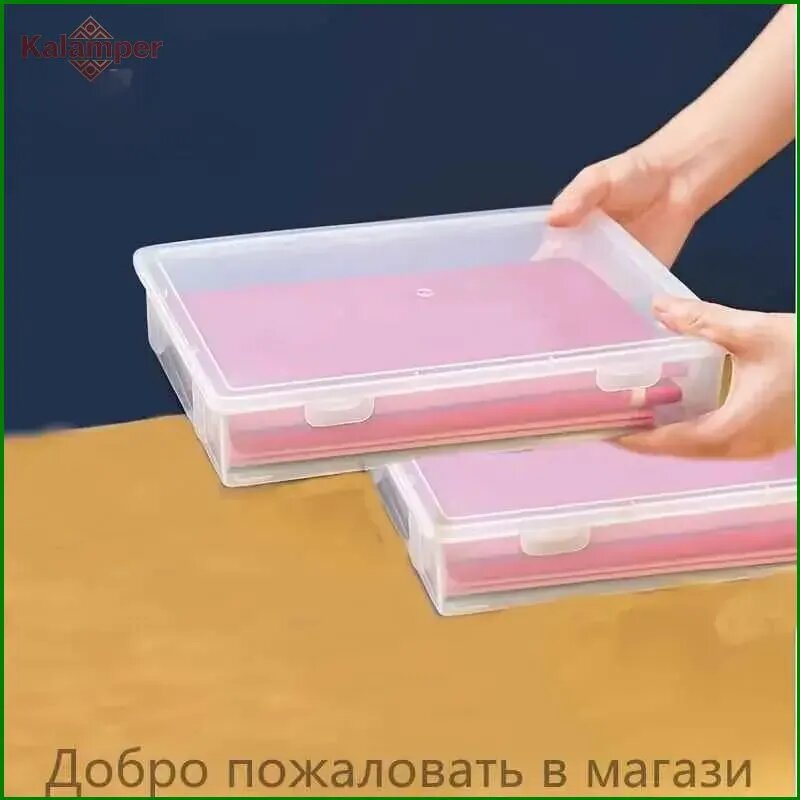 Прозрачная папка раскладушка для документов, удваивающая эффективность хранения в офисе, бестселлер