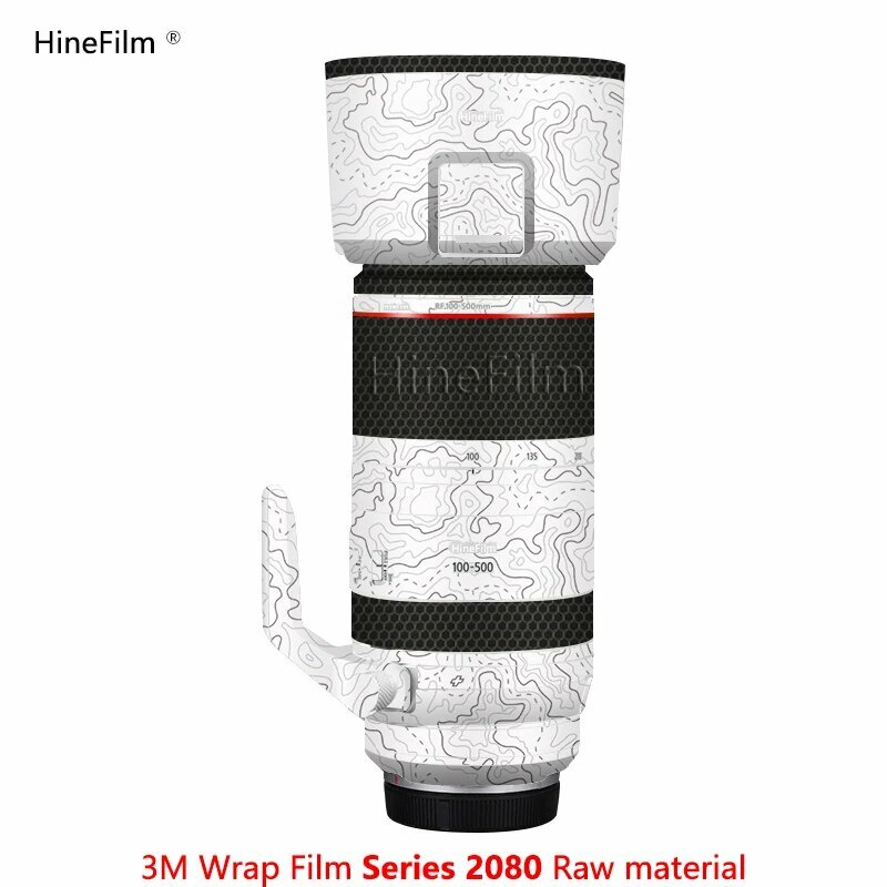Наклейка HineFilm Contour White для Canon RF 100-500