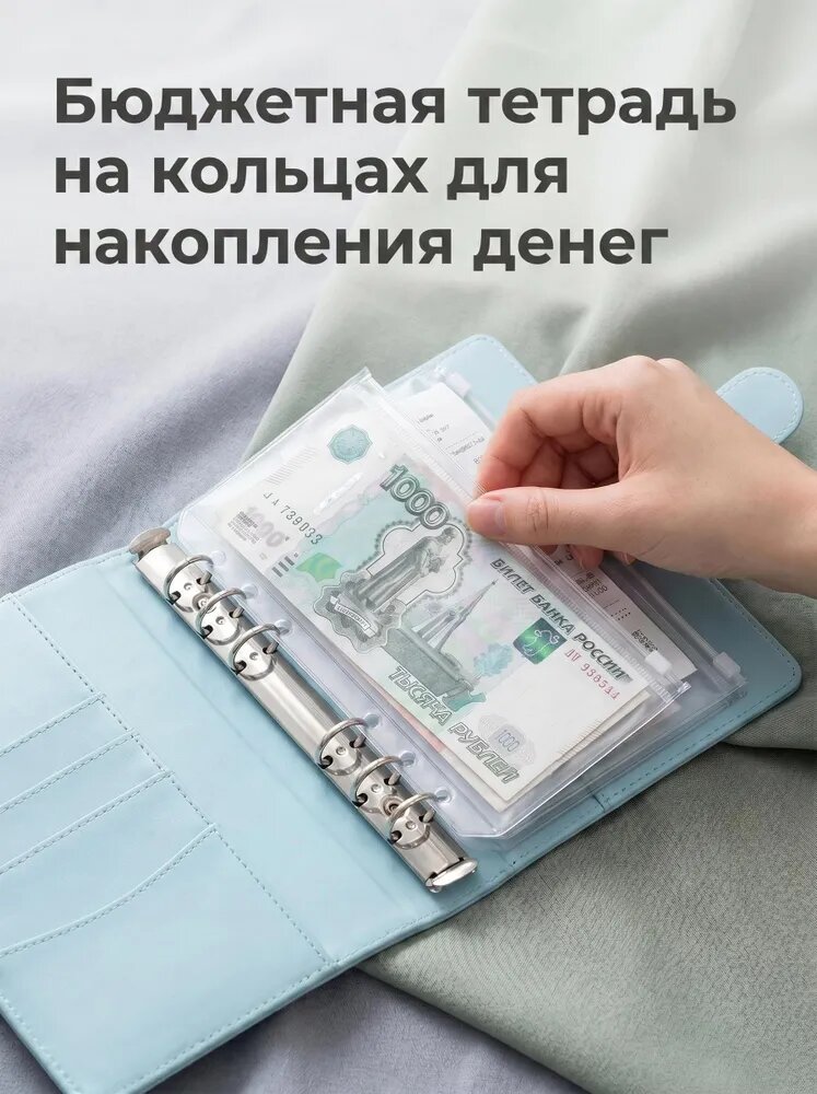 Папка-органайзер, A6, 1 шт, для организации и хранения документов - канцелярское изделие для организации рабочего места