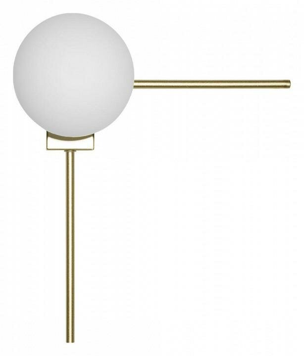 Бра Loft it Mer1d1an 10132 F Gold цвет плафона подвески Белый, цвет арматуры Золото