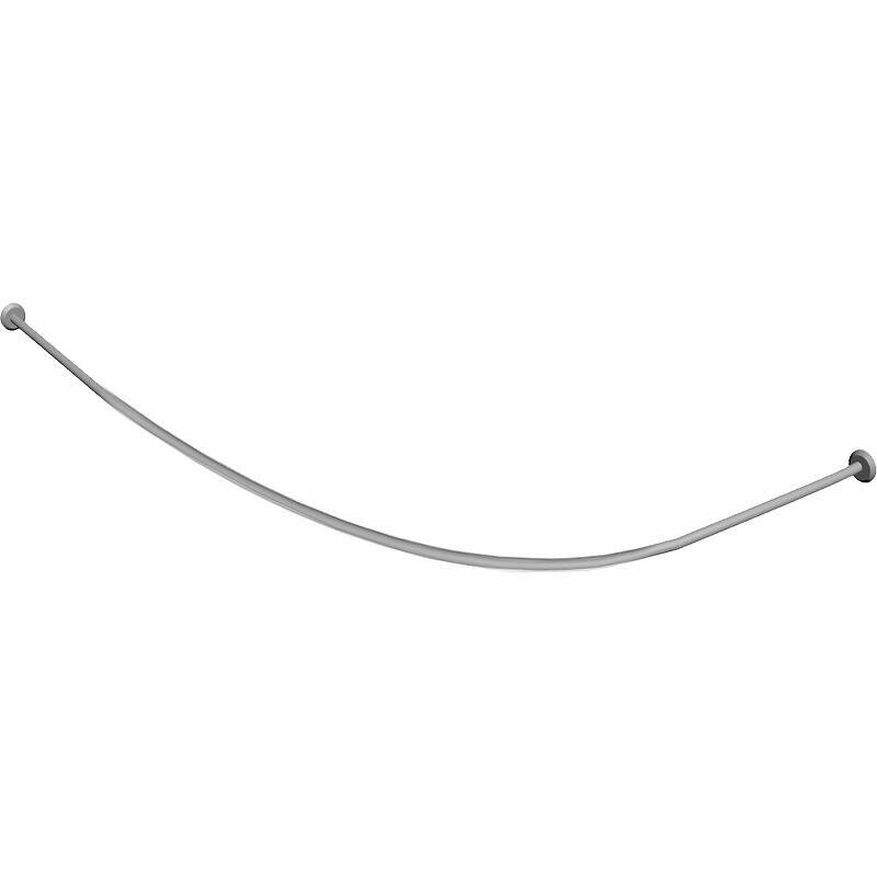Карниз для ванны Relisan Tugatty Isabella 170х90 Гл000015142 Хром