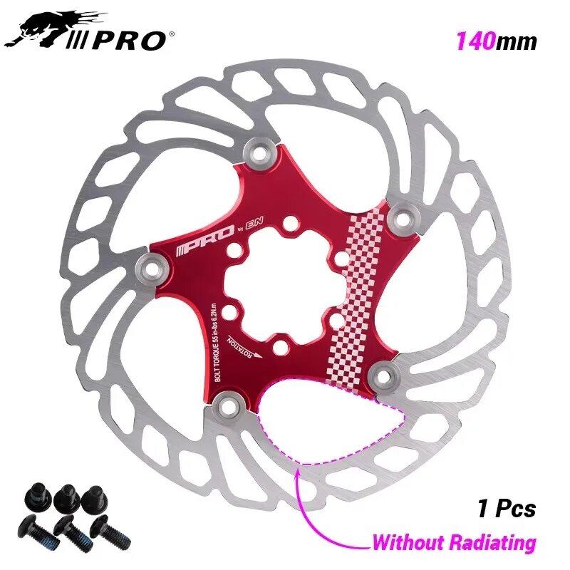 IIIPRO Плавающие тормозные диски для горных велосипедов 160/180/203 мм 140mm RD