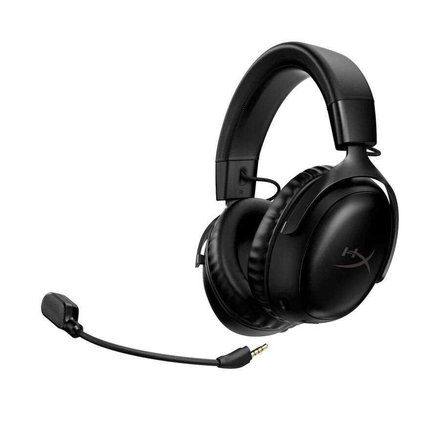 HyperX Cloud III Wireless USB Type-C Радиоканал Игровые беспроводные наушники, с микрофоном, черные