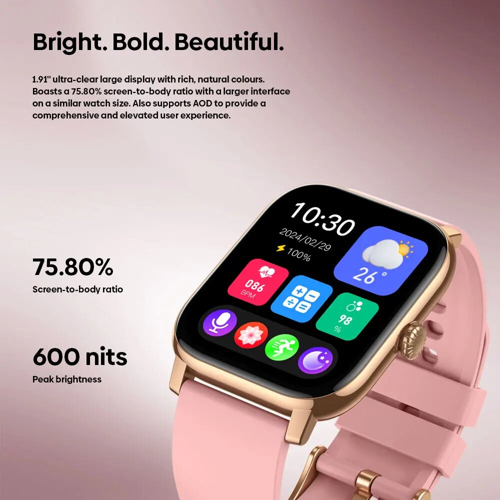 Zeblaze Btalk Pro, черные, 1.91" — фото 1
