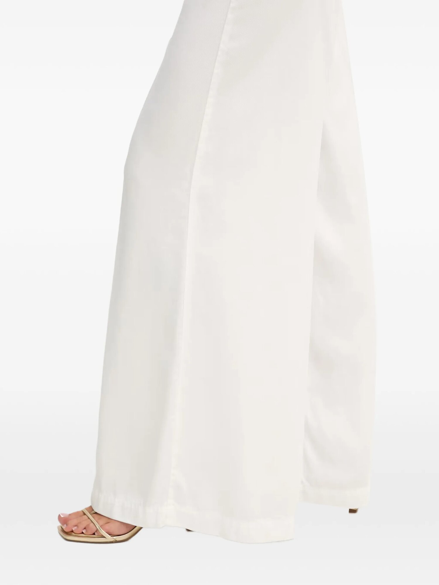 Джинсы VICOLO Wide-leg jeans, размер M, бежевый/белый — фото 1