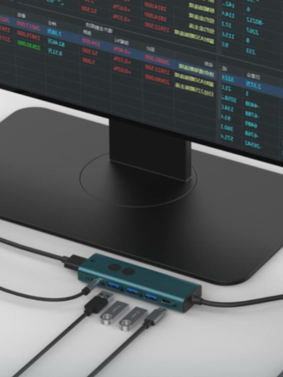 Usb hub, разветвитель usb — фото 1