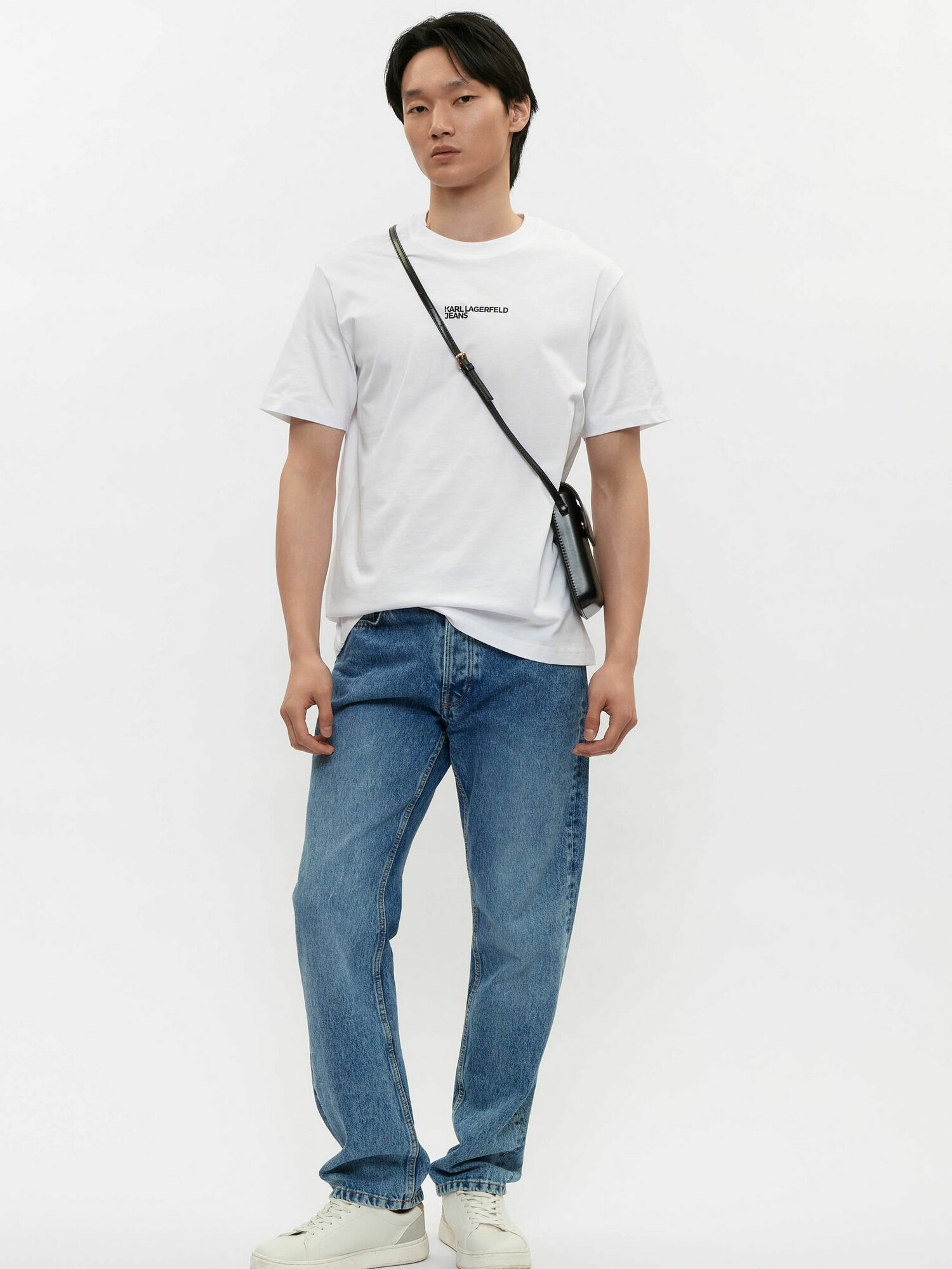 Футболка KARL LAGERFELD JEANS, 1 шт., размер XL, белый — фото 1