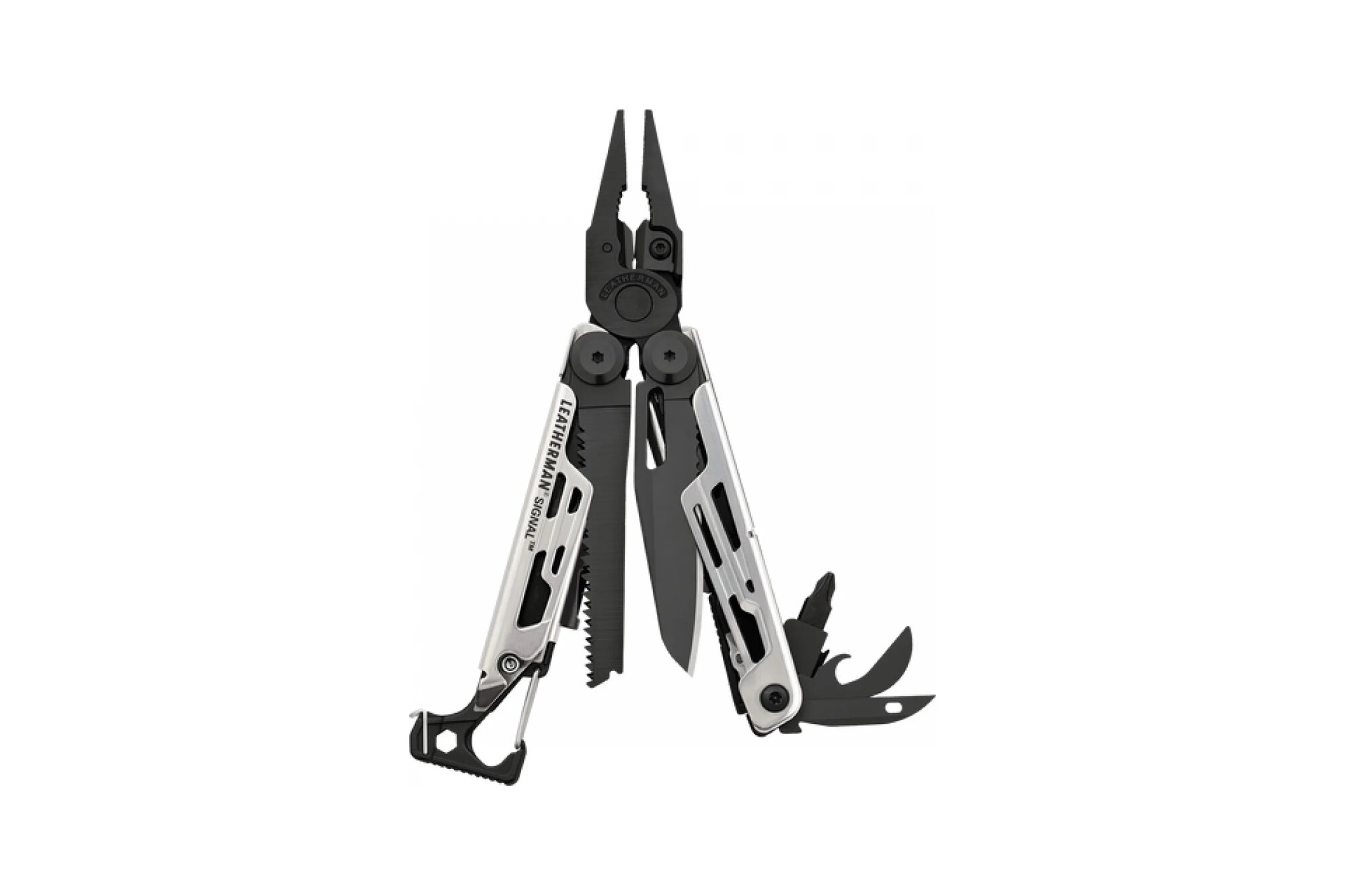 Мультитул LEATHERMAN (832625) Signal Black & Silver Box Nylon Sheath