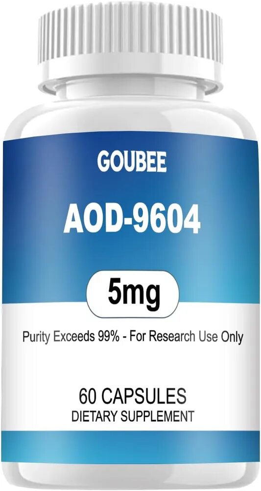 AOD-9604 (5MG) Пептид Лиофилизированные капсулы высокой чистоты