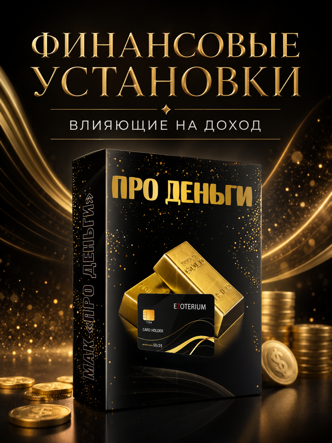 Метафорические универсальные ассоциативные карты МАК "Про деньги" EZOTERIUM, 50 шт.