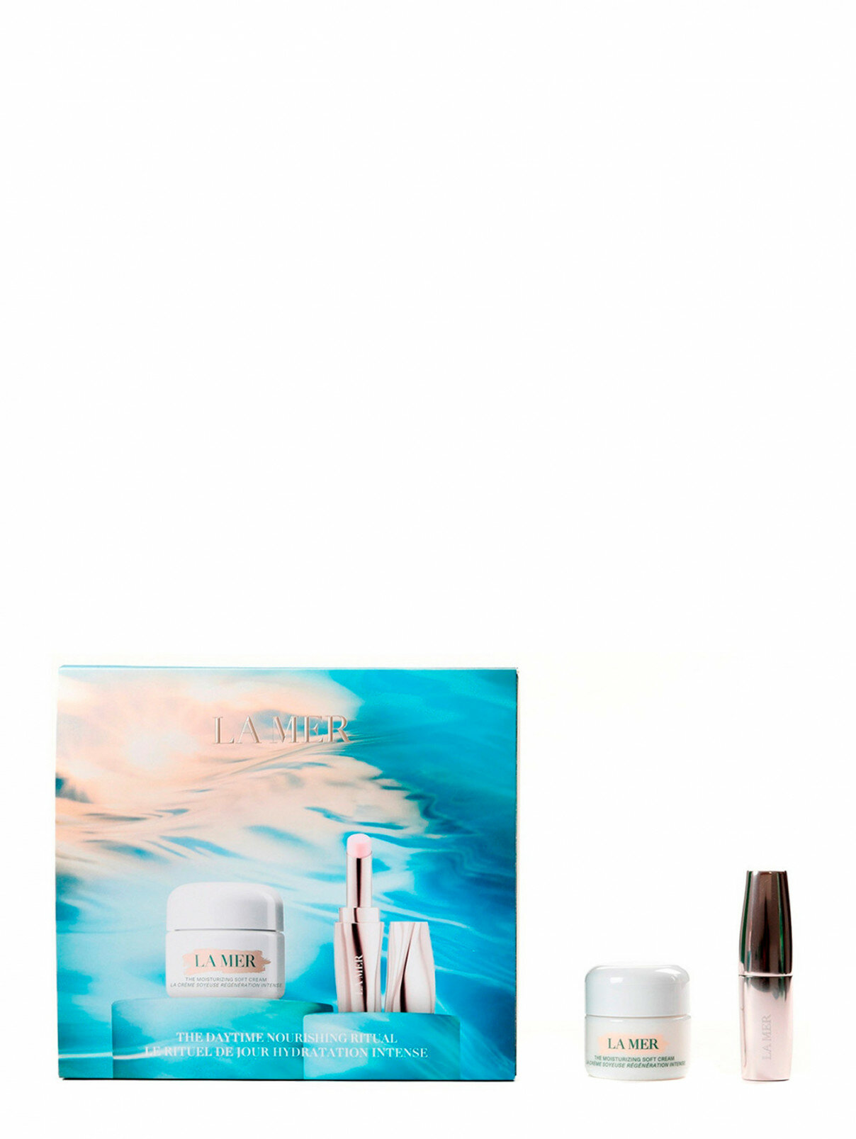 La Mer Набор The Daytime Nourishing Ritual: крем для лица и бальзам для губ, 30 мл + 3,4 г