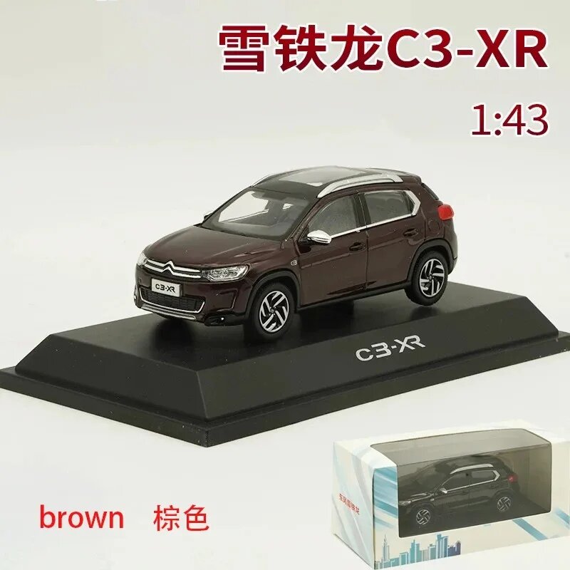Модель автомобиля Citroen C3-XR 1:43 WELLY brown