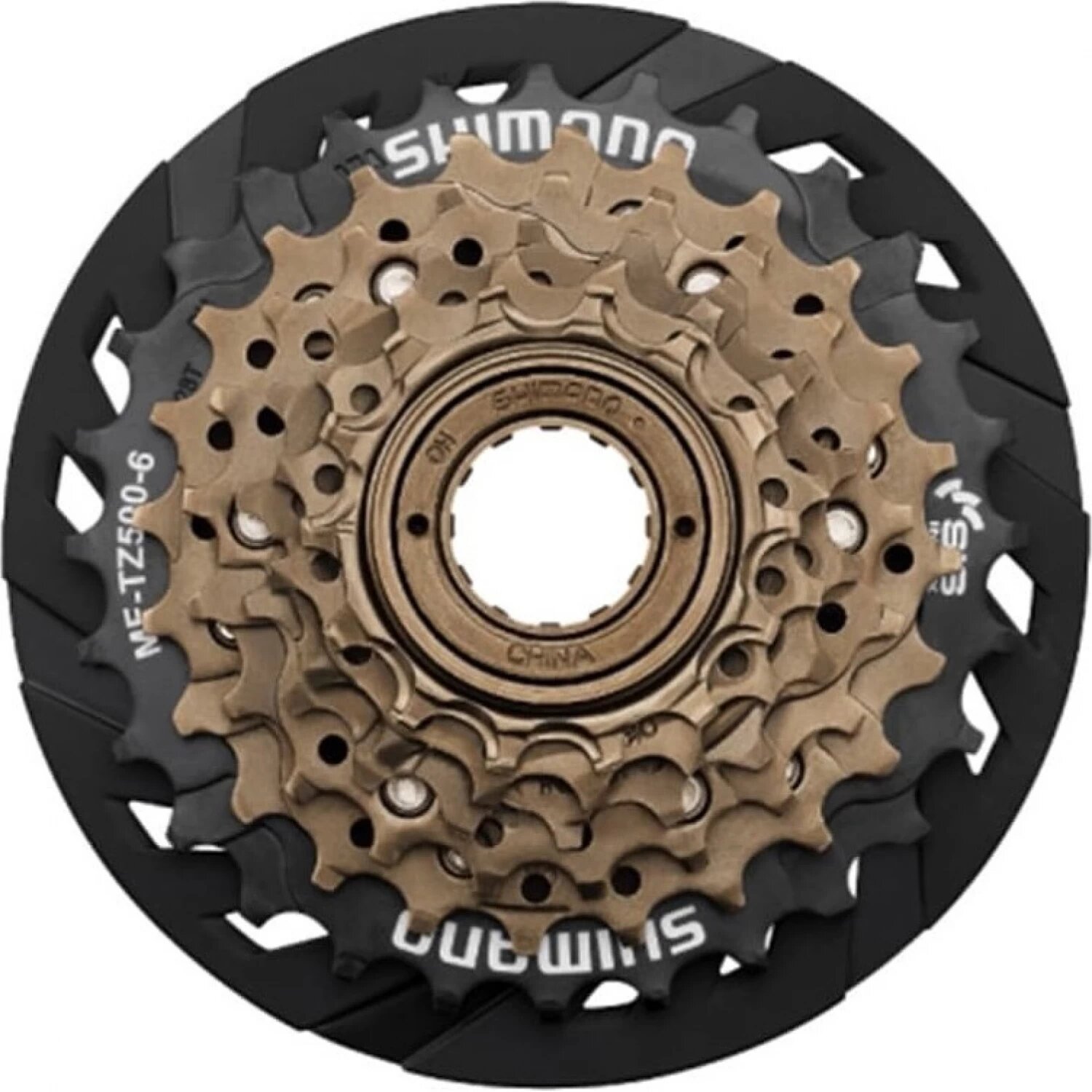 Трещотка Shimano MF-TZ500 6ск. (14-28Т) б/уп (AMFTZ5006428CP)