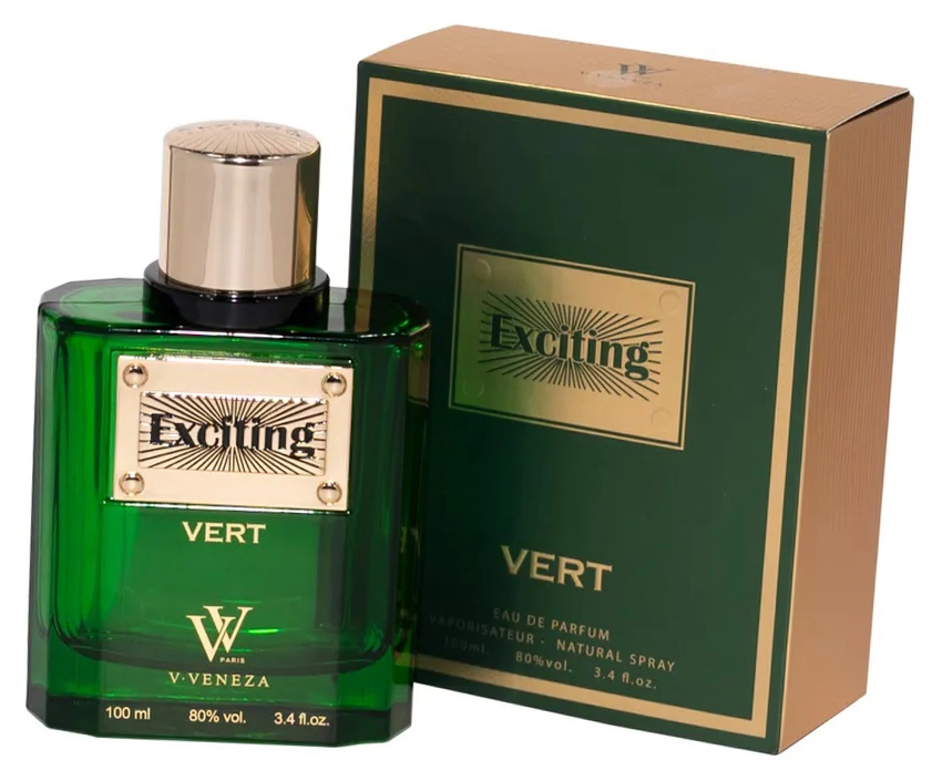 Духи для мужчин и женщин Dumont Paris V Veneza Exciting Vert 100 мл - Дюмон Пари Иксайтинг Верт