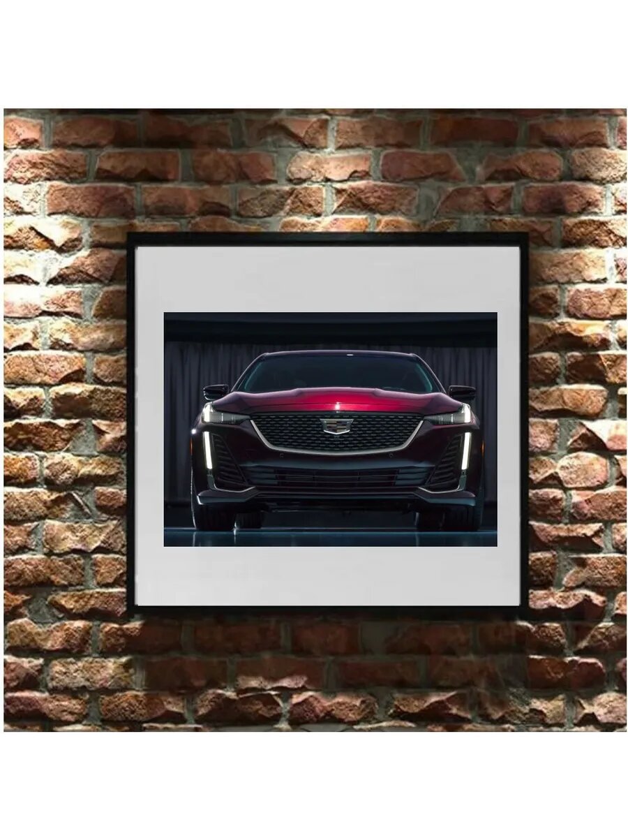 Плакат "cadillac ct5 premium" от
