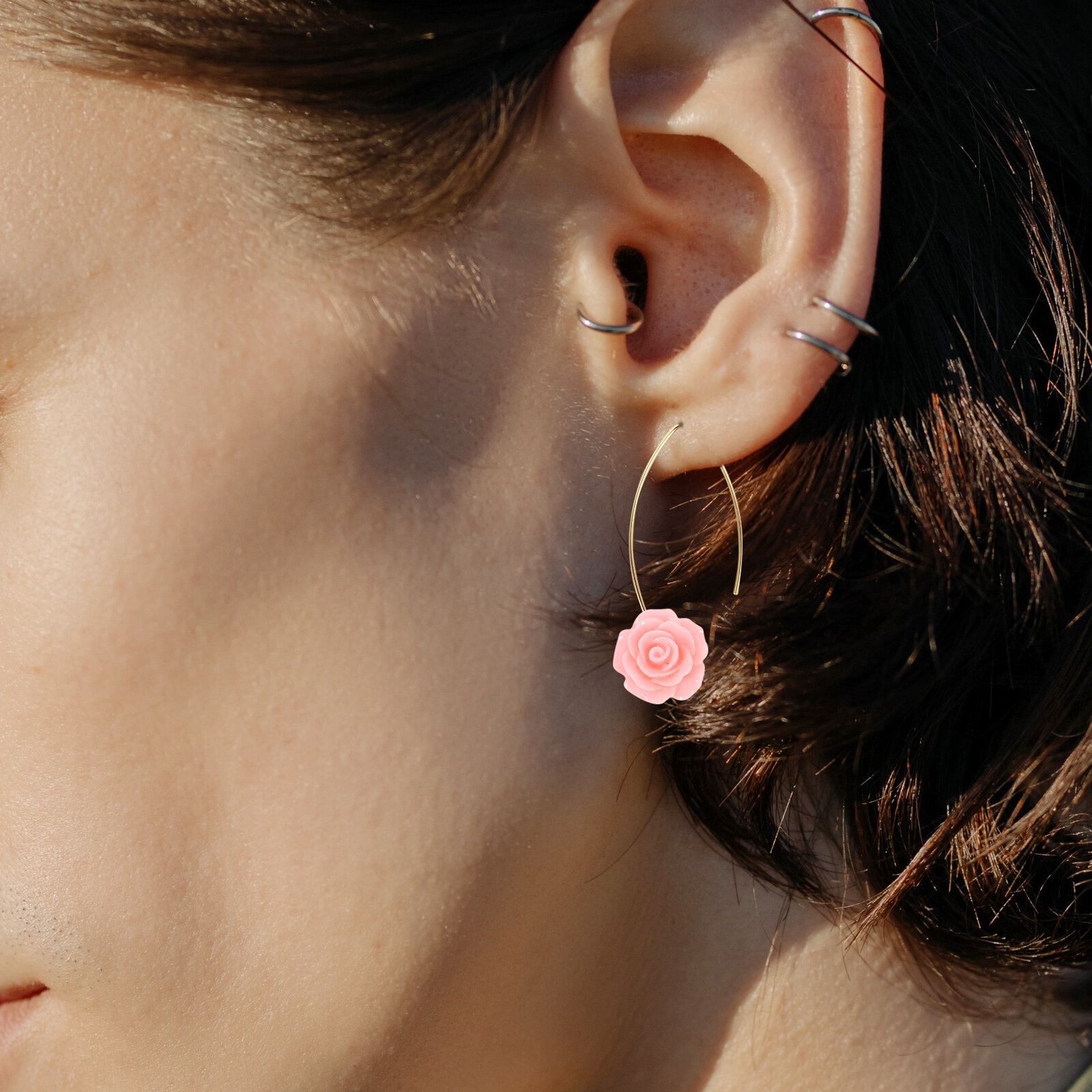 100 Штук Резиновые Цветы Бусинки Для Декупажа И Handmade Украшений 18Mm Ассорти