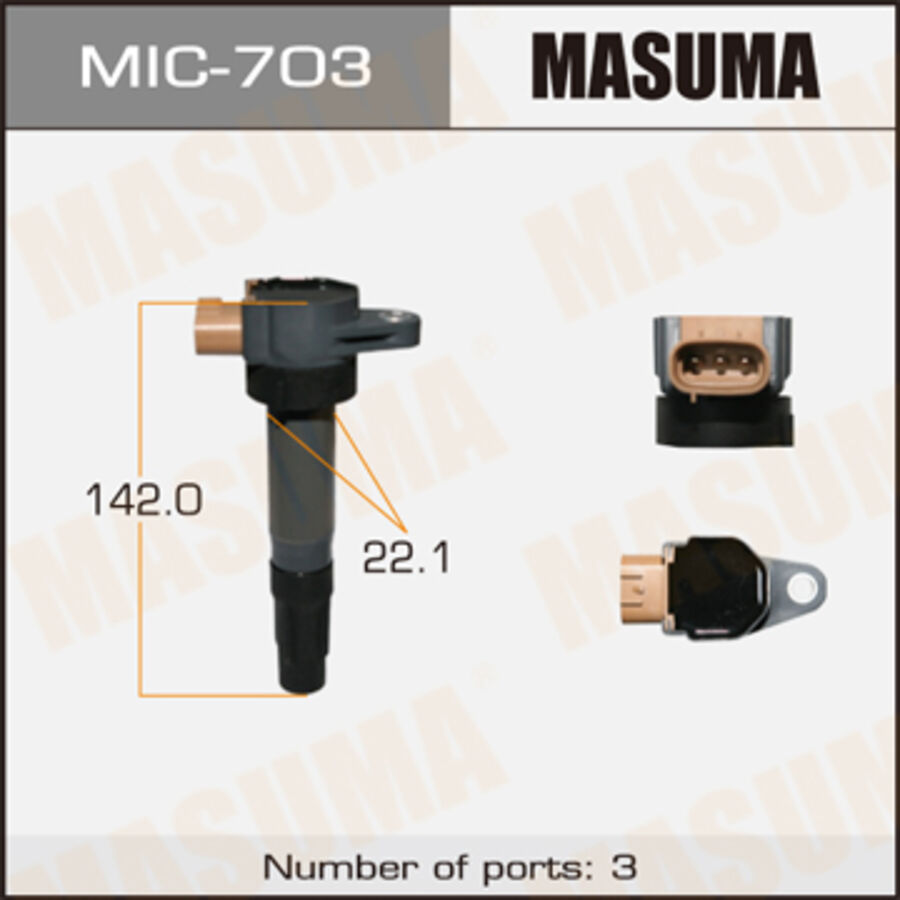 Катушка Зажигания Suzuki Grand Vitara, Sx4 (Masuma MIC-703)