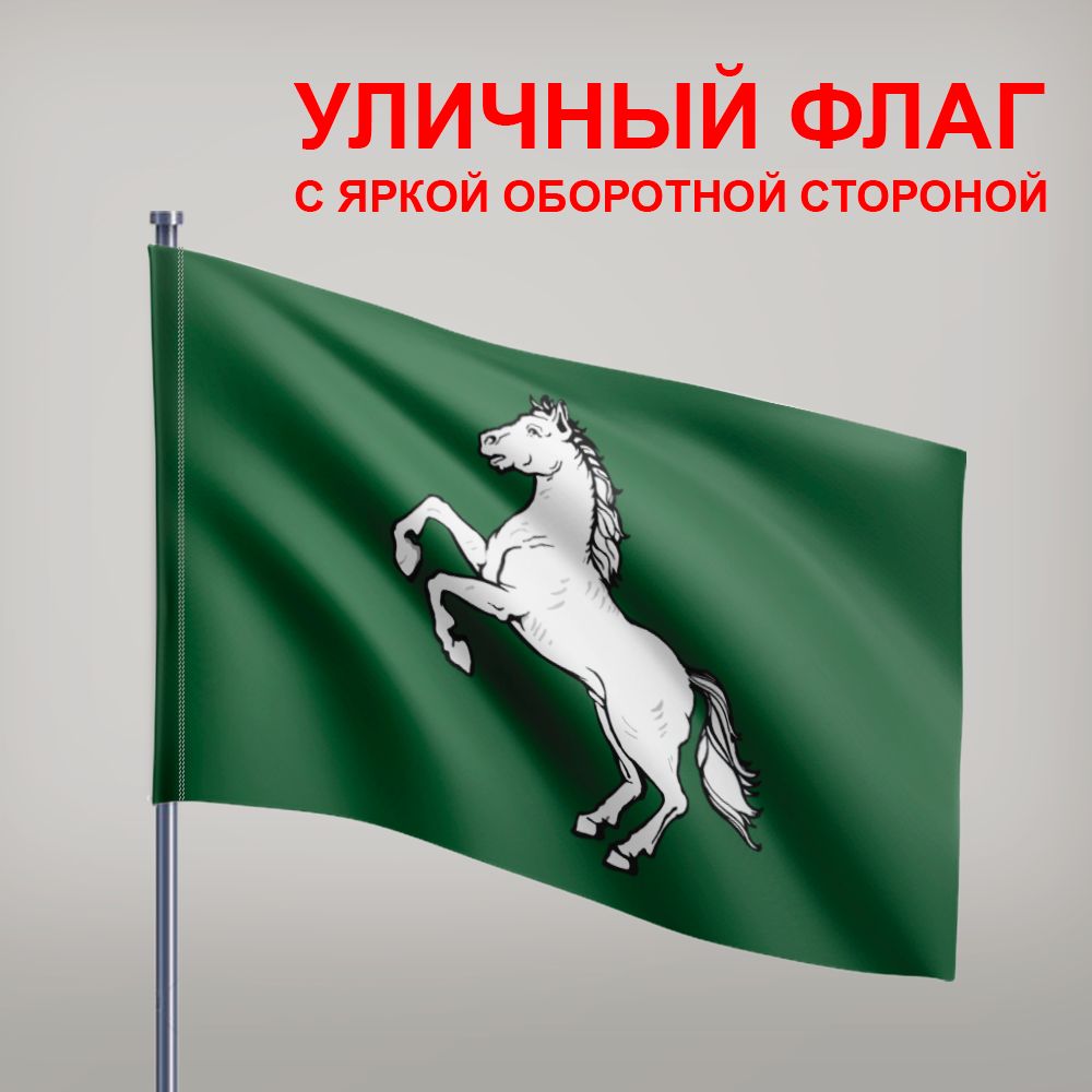 Флаг г. Томск износостойкий, 135х90 см