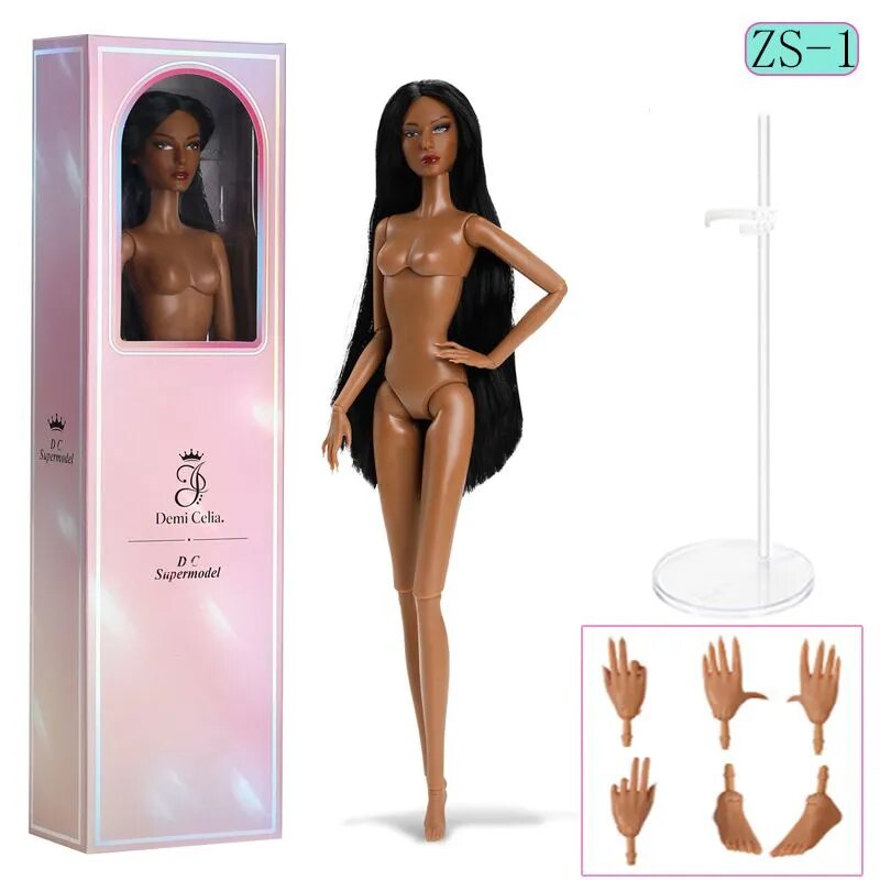 Мода 32 см 12 дюймов Супермодель 1/6 BJD Кукла FR