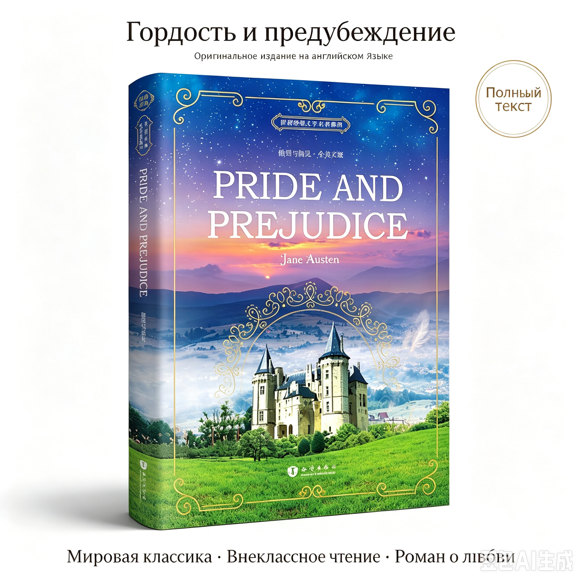 Книга на английском в оригинале, классическая зарубежная литература для чтения и изучения языка