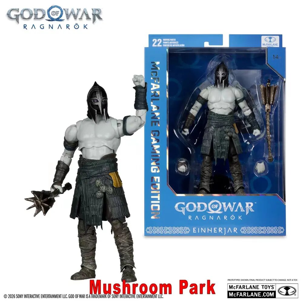 Фигурки McFarlane Toys- God of War Einherjar (God of War Ragnarok) 7in Deluxe Action Figure