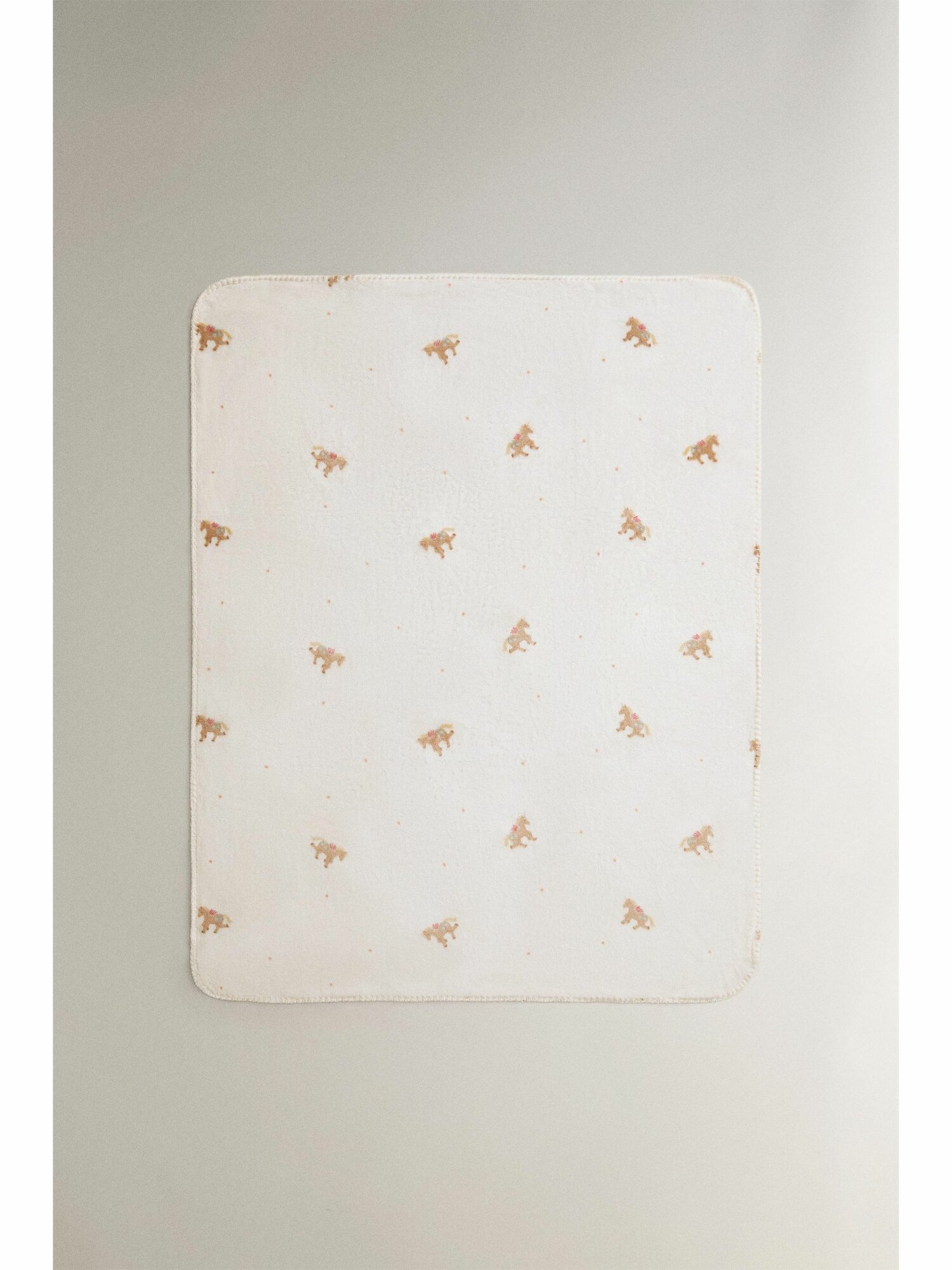 Плед детский Zara UNICORN BLANKET розовый 90x120 см