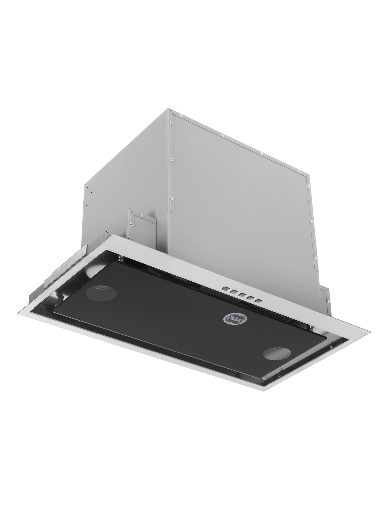 Вытяжка кухонная встраиваемая AKPO WK-6 Neva glass, 1100 м3/ч, 3 скорости, управление жестами, Soft Touch, таймер