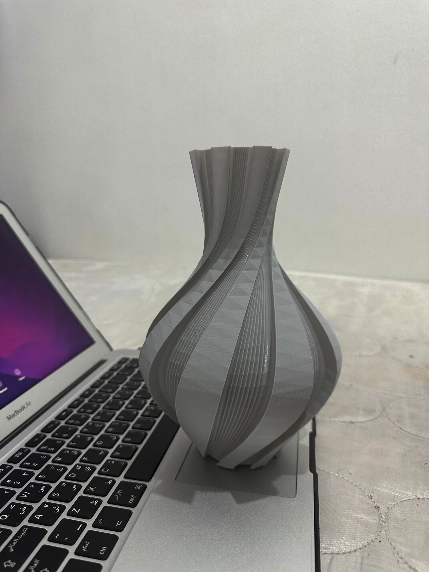 Ваза декоративная спиральная, 3D-печать, 3DOPRU арт. VASE-PR-632872